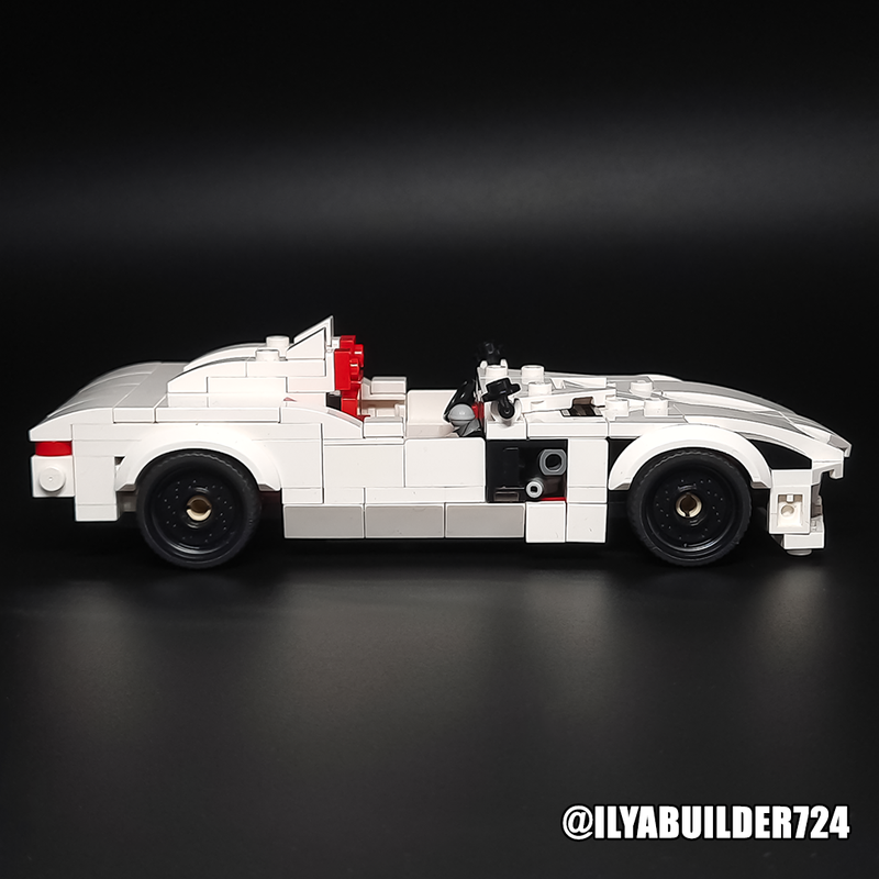 LEGO MOC 76908 Stirling Moss SLR by ilyabuilder724 | Rebrickable ...