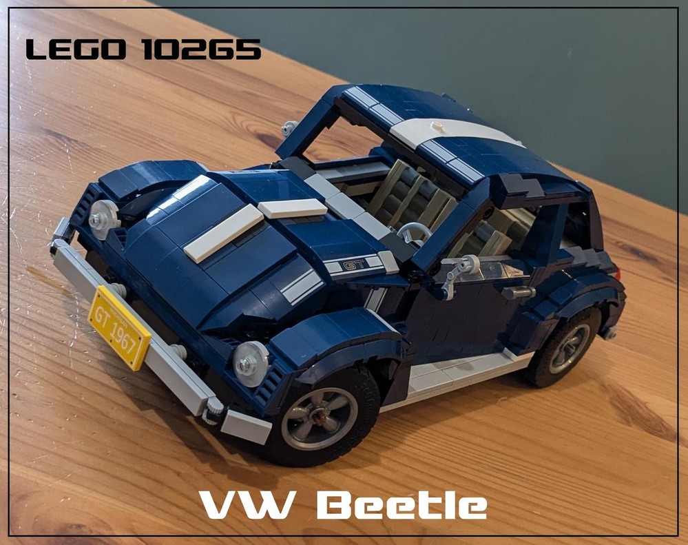 LEGO MOC 10265 VW Beetle by Kirvet | Rebrickable - Build with LEGO
