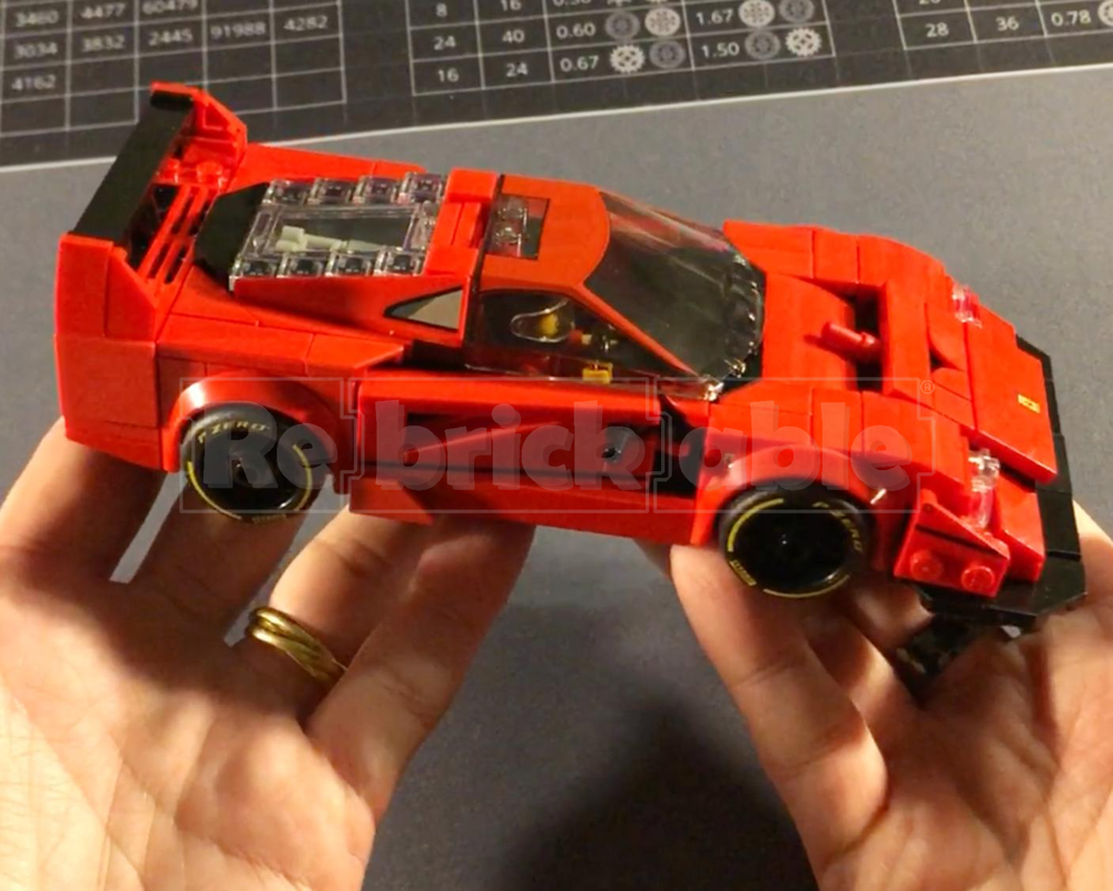 LEGO MOC 1989 Ferrar! F40 LM IMSA GTO by MadDadBricks | Rebrickable ...
