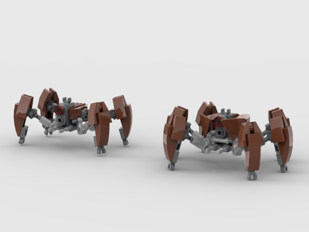 Lego Moc Separatist Droids Minifig Scale By Bagginsbricks