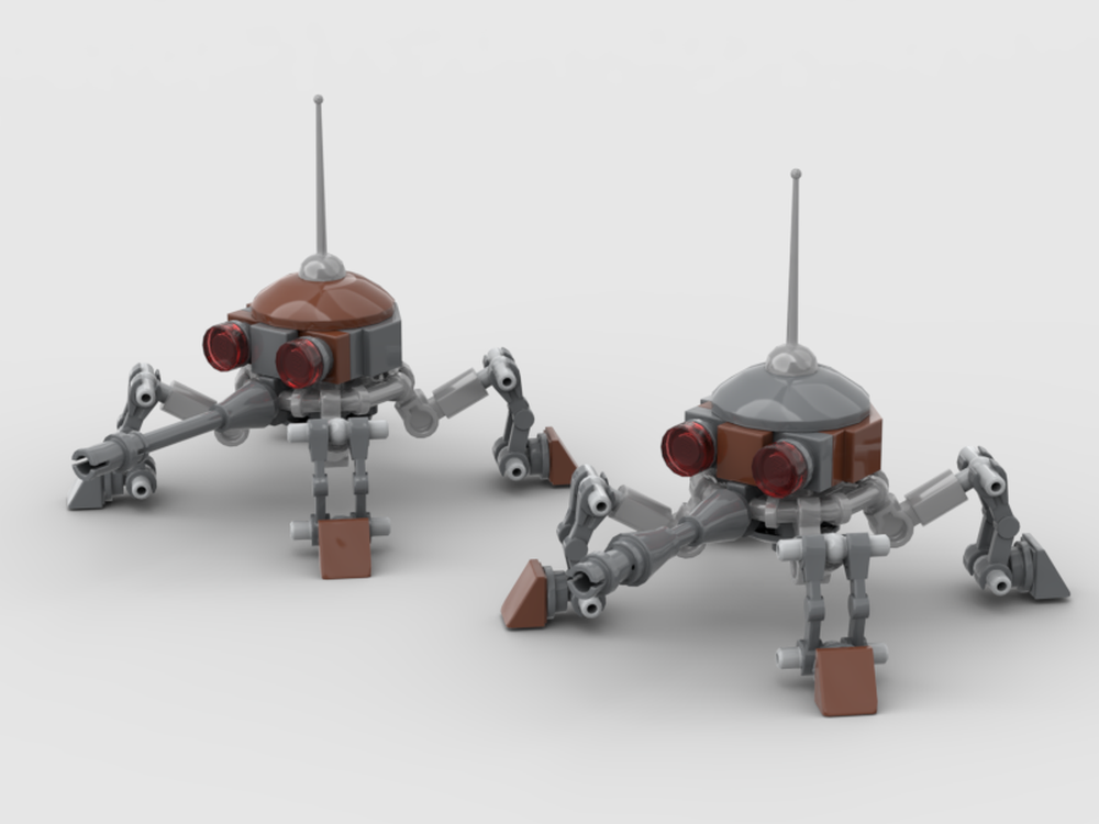 Lego Moc Separatist Droids Minifig Scale By Bagginsbricks