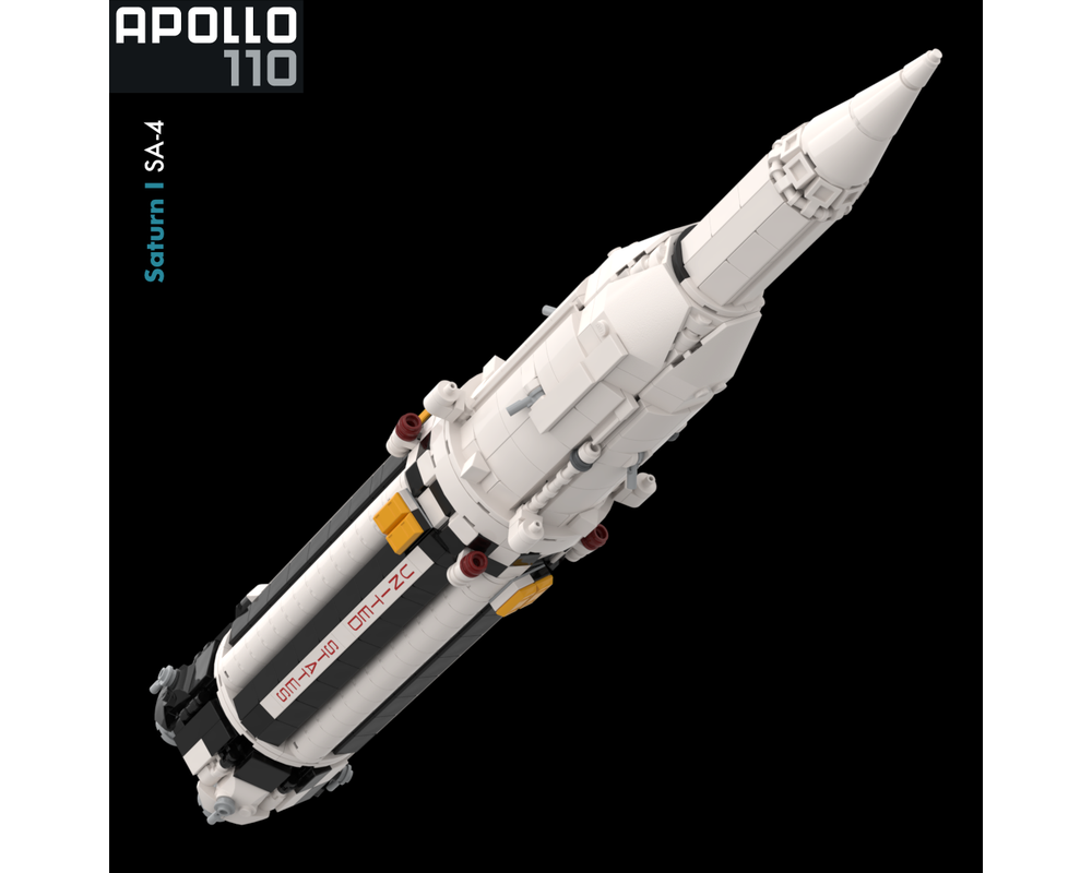 LEGO MOC Saturn I Ultimate Collection [1:110 scale] by Apollo_110_Bricks | Rebrickable - Build ...