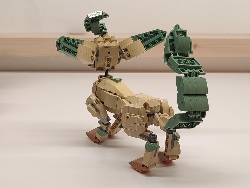 LEGO MOC Leafeon by dst212 | Rebrickable - Build with LEGO