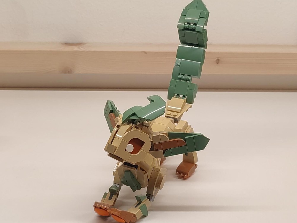 LEGO MOC Leafeon by dst212 | Rebrickable - Build with LEGO