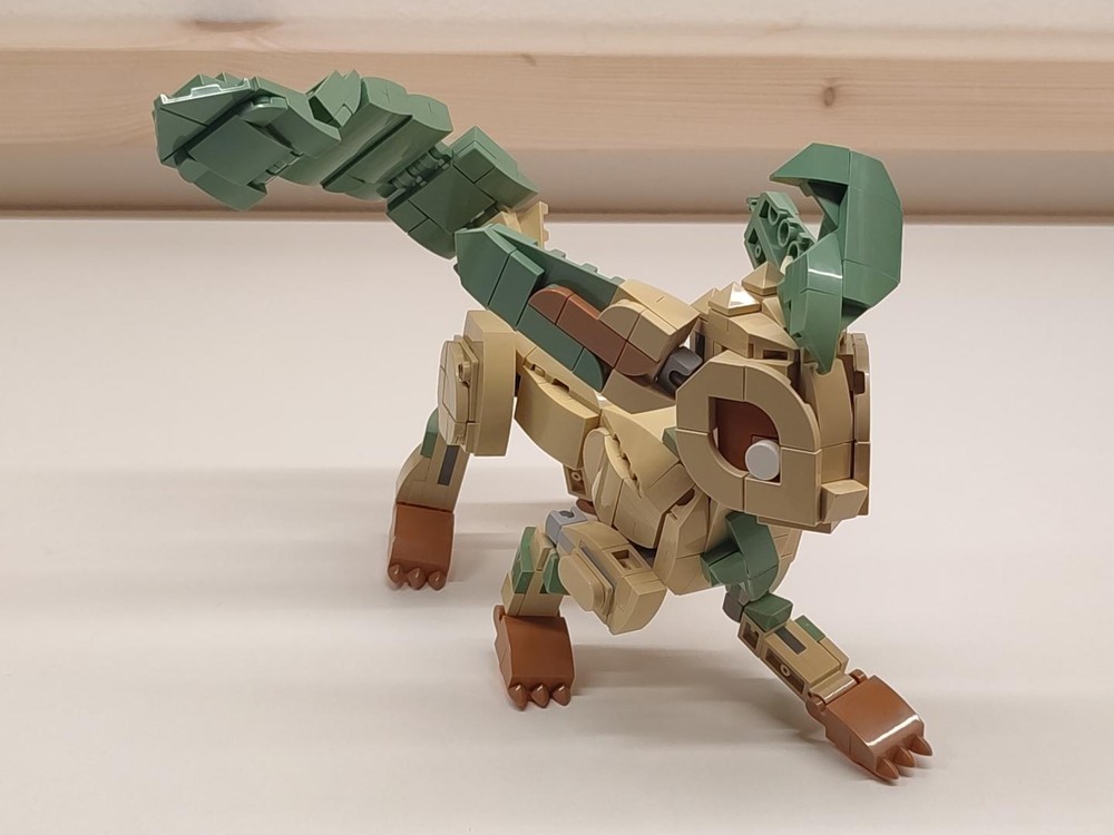 LEGO MOC Leafeon by dst212 | Rebrickable - Build with LEGO