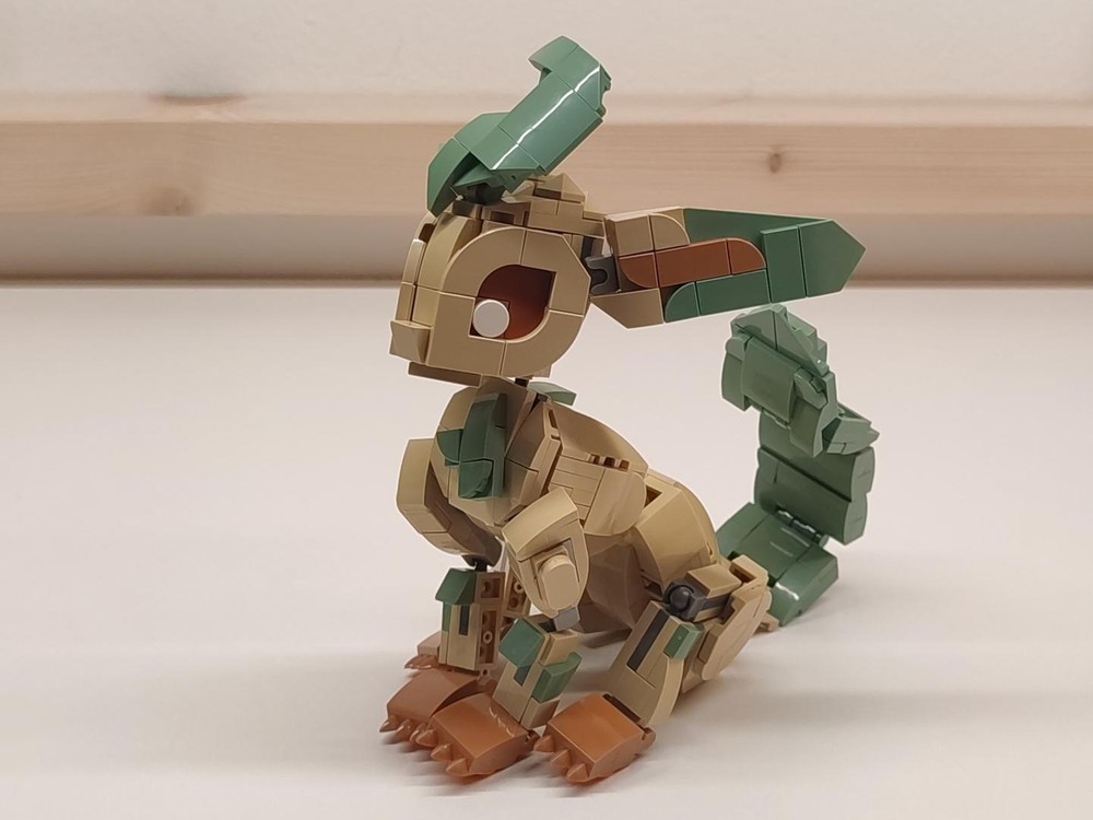 LEGO MOC Leafeon by dst212 | Rebrickable - Build with LEGO