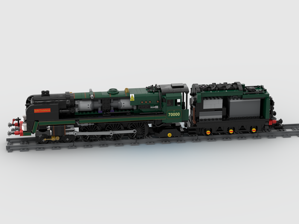 Lego Moc British Rail Standard Class 7 Locomotive By Jpcreations