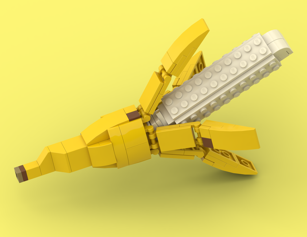 LEGO MOC Banana by DiegoFontana | Rebrickable - Build with LEGO