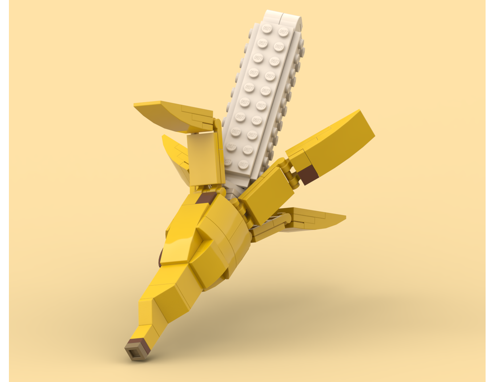 LEGO MOC Banana by DiegoFontana | Rebrickable - Build with LEGO