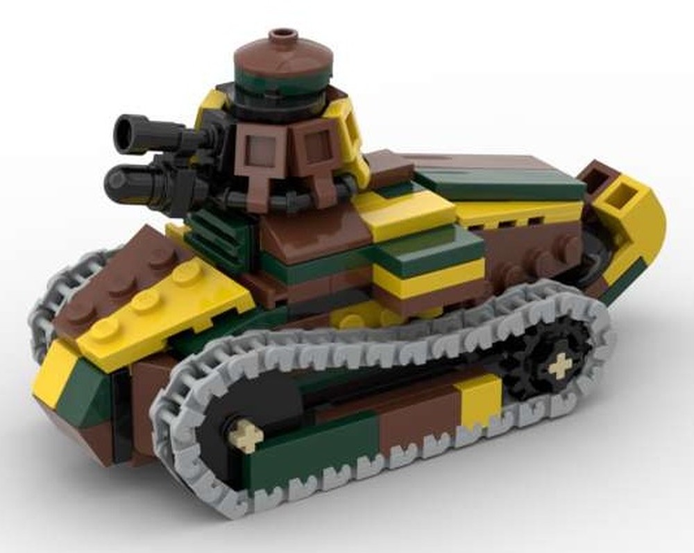 LEGO MOC Renault FT-17 Tankette by Brick Industries | Rebrickable ...