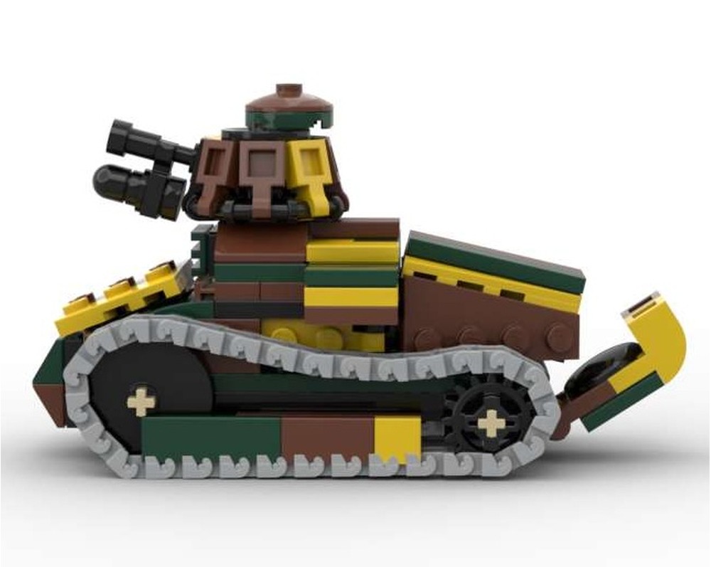 LEGO MOC Renault FT-17 Tankette by Brick Industries | Rebrickable ...