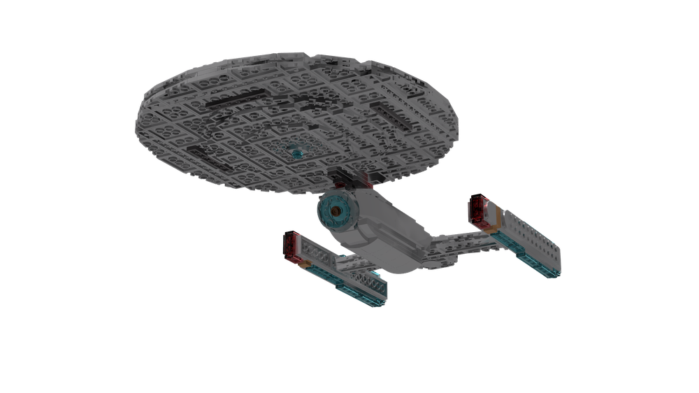 LEGO MOC Renaissance-Class Starship USS Aries by LegendAJ | Rebrickable ...