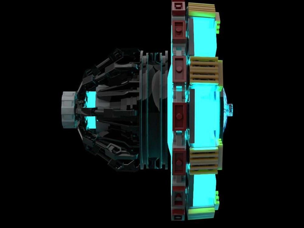 Lego Moc Iron Man Arc Reactor V1hulkbuster Version By Phoenixbricks