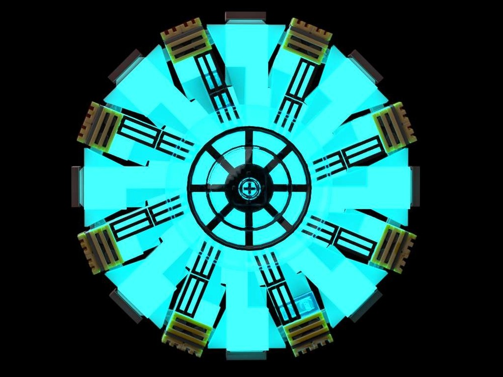 Lego Moc Iron Man Arc Reactor V1hulkbuster Version By Phoenixbricks