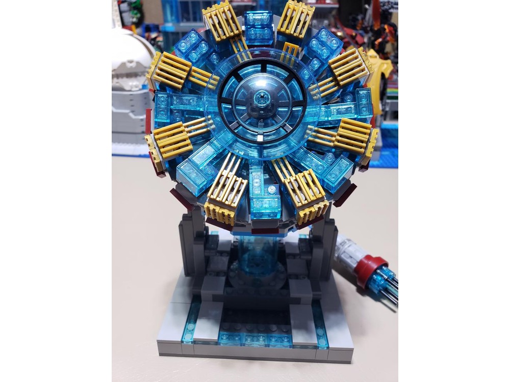 Lego Moc Iron Man Arc Reactor V1hulkbuster Version By Phoenixbricks