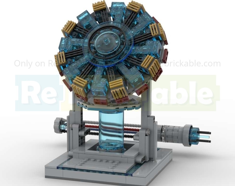 LEGO MOC-198019 Iron Man Arc Reactor v.1(Hulkbuster version) by Phoenix ...