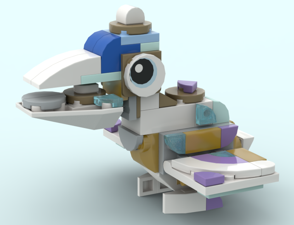 LEGO MOC 40691 Pelican by Pikminfan67 | Rebrickable - Build with LEGO