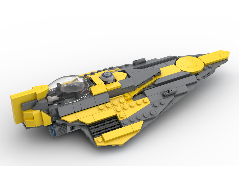 LEGO MOC Anakin Skywalker's Delta-7B (75333 Style) by darkcrafter3 ...