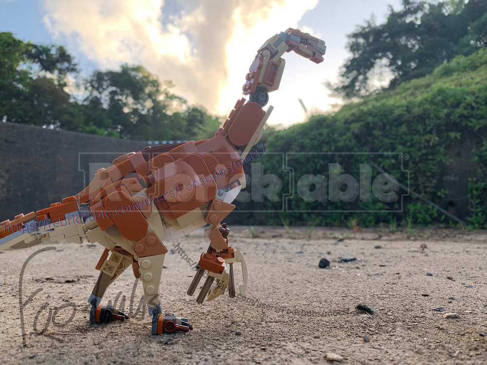 LEGO MOC 31150 Therizinosaurus cheloniformis 1:32 scale by Foosbubs ...