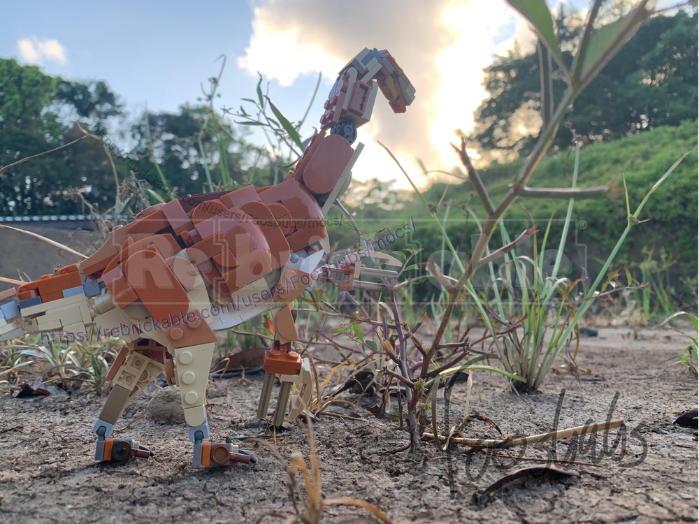 Lego Moc 31150 Therizinosaurus Cheloniformis 132 Scale By Foosbubs