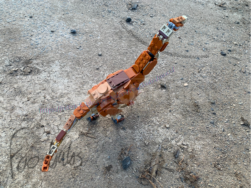 LEGO MOC 31150 Therizinosaurus cheloniformis 1:32 scale by Foosbubs ...