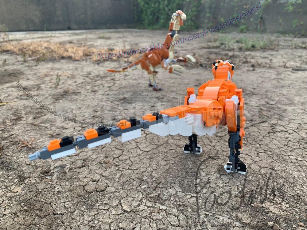 LEGO MOC 31150 Therizinosaurus cheloniformis 1:32 scale by Foosbubs ...