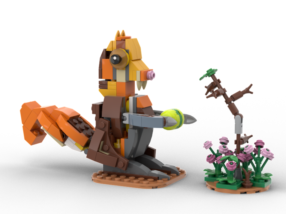 LEGO MOC Squirrel - Alt 40639 by Aboevje | Rebrickable - Build with LEGO
