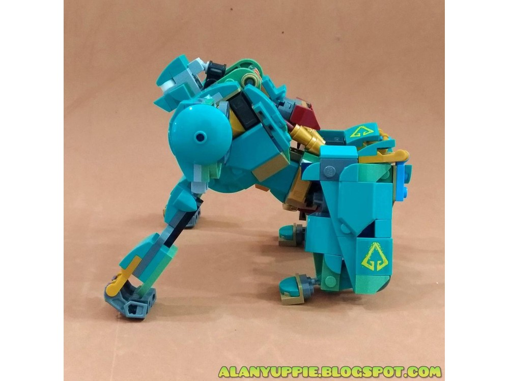 LEGO MOC Transformer Optimus Primal (Beast Wars) Gorilla from LEGO ...