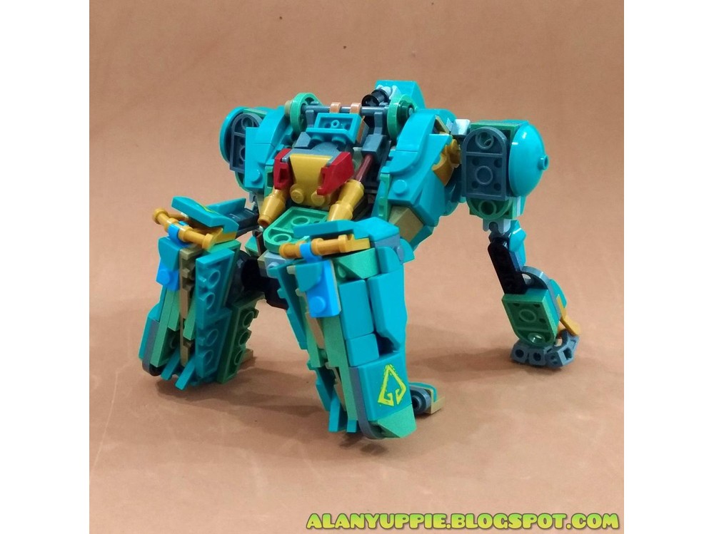 LEGO MOC Transformer Optimus Primal (Beast Wars) Gorilla from LEGO ...