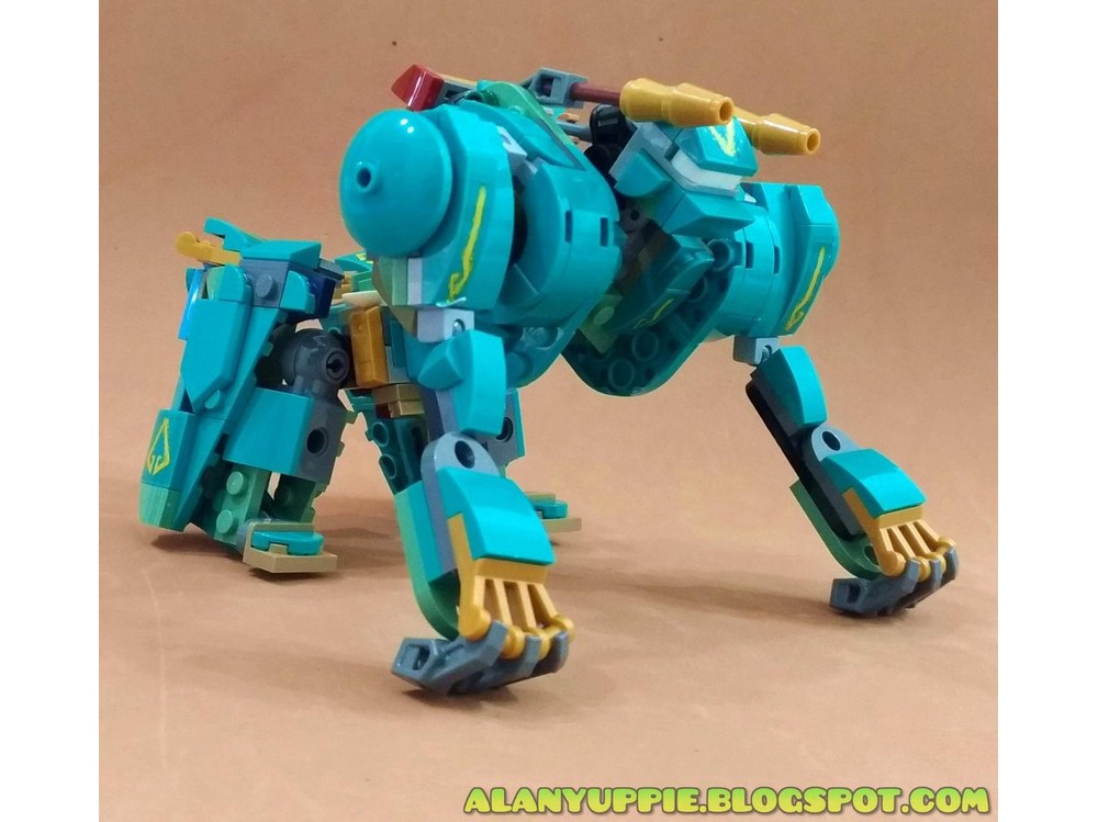 LEGO MOC Transformer Optimus Primal (Beast Wars) Gorilla from LEGO ...