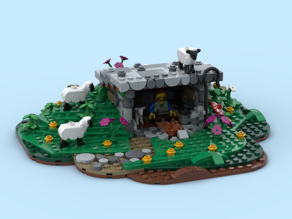 LEGO MOC Shepherd's Shelter by tingdrason | Rebrickable - Build with LEGO