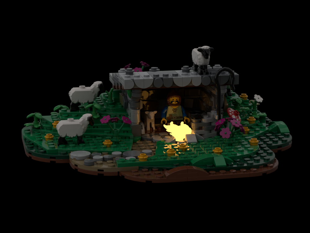 LEGO MOC Shepherd's Shelter by tingdrason | Rebrickable - Build with LEGO