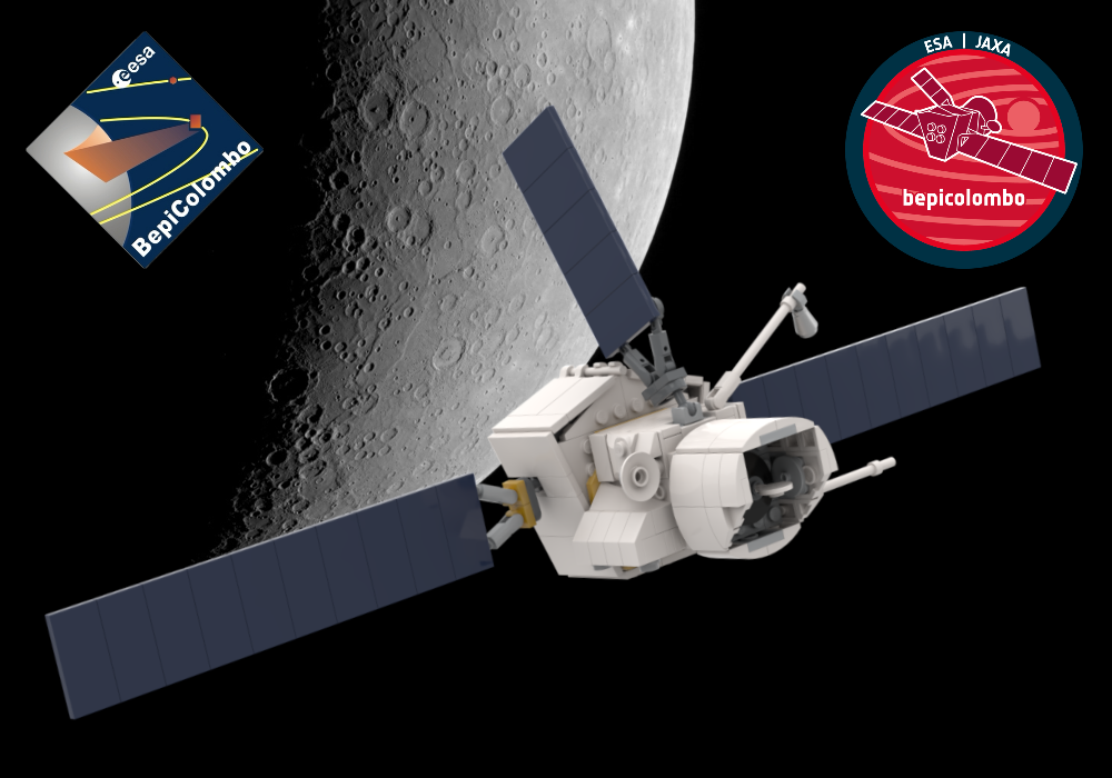 LEGO MOC BepiColombo Spacecraft by OrchardBuilds | Rebrickable - Build ...