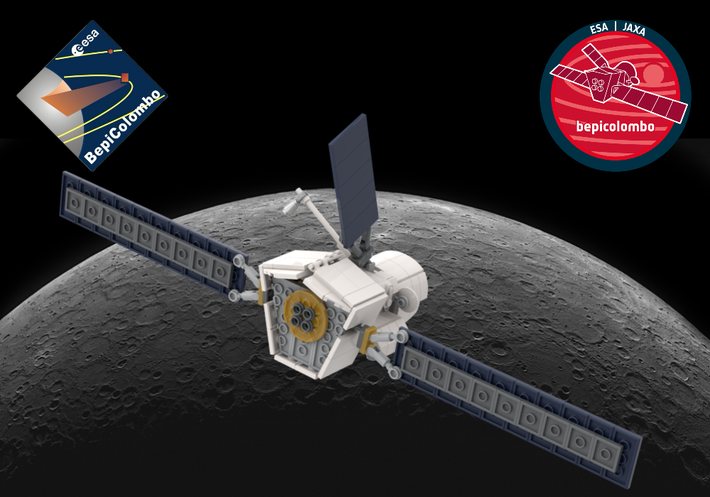 LEGO MOC BepiColombo Spacecraft by OrchardBuilds | Rebrickable - Build ...