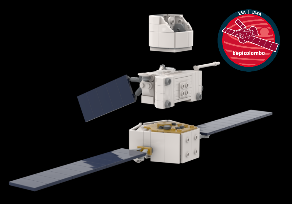 LEGO MOC BepiColombo Spacecraft by OrchardBuilds | Rebrickable - Build ...