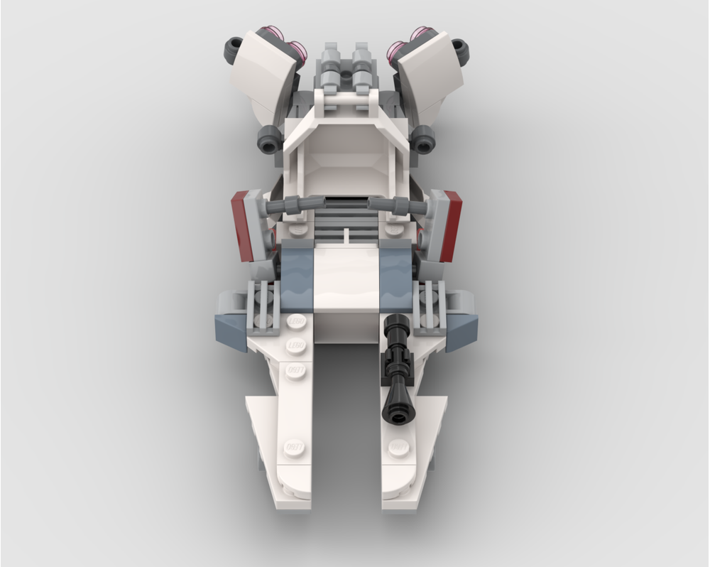 Lego Moc Nebula Drifter Star Wars Speeder By Jugami Rebrickable