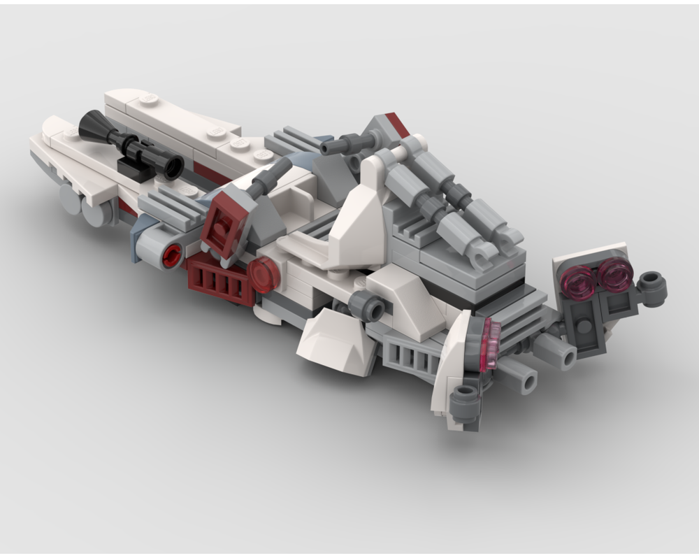 Lego Moc Nebula Drifter Star Wars Speeder By Jugami Rebrickable