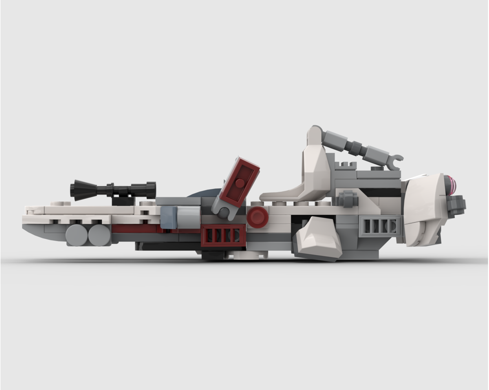 Lego Moc Nebula Drifter Star Wars Speeder By Jugami Rebrickable