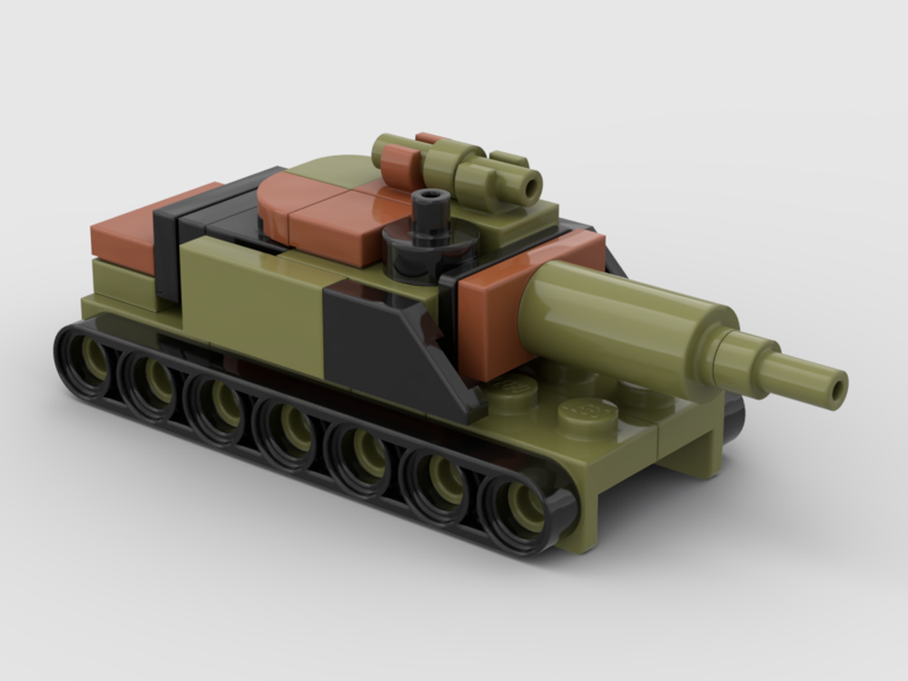 LEGO MOC Leopard2A5s by mini military builds | Rebrickable - Build with ...
