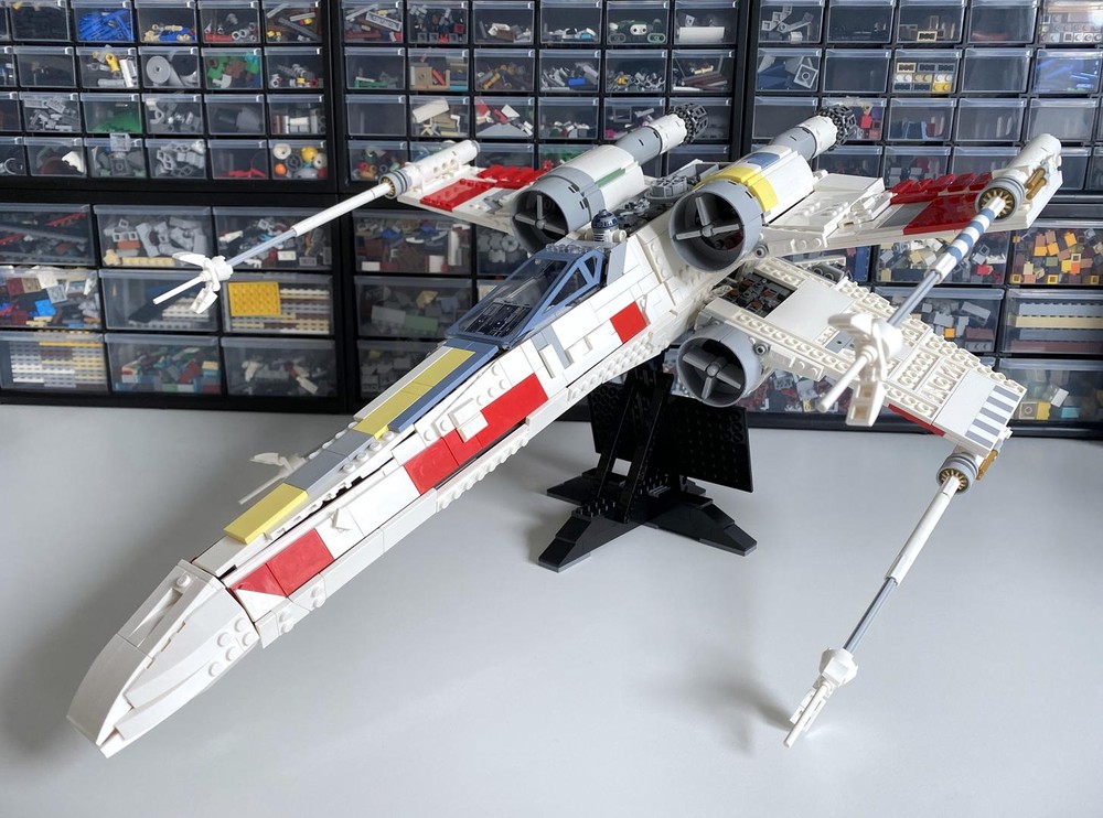 LEGO MOC UCS X-Wing Upgrade (75355 Mod) by Gremder23 | Rebrickable ...