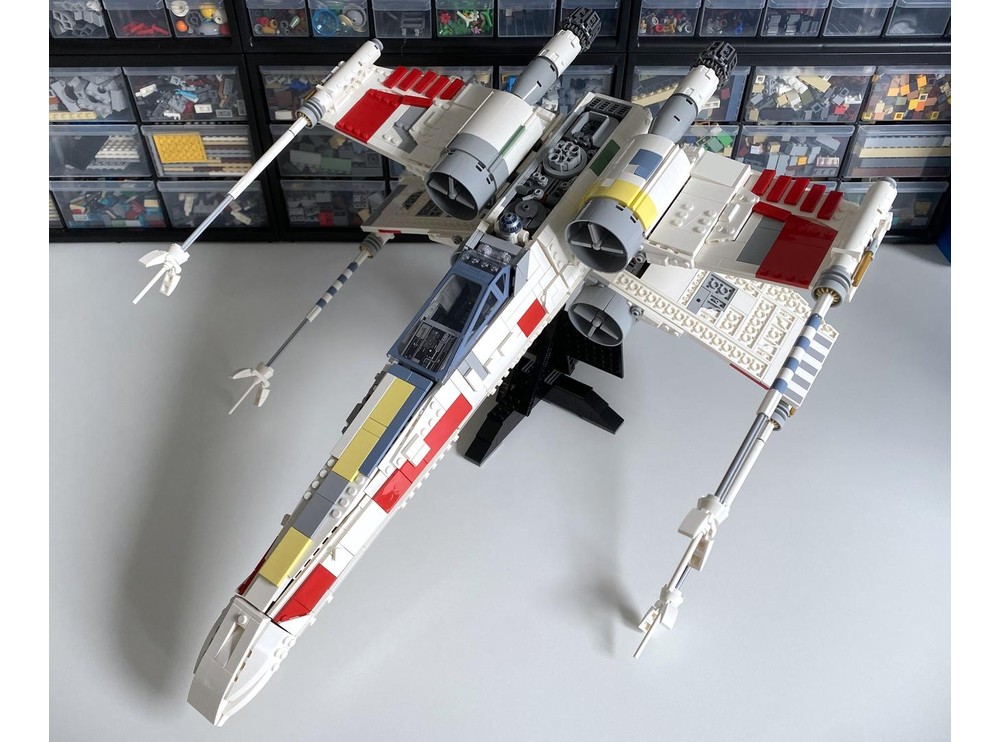 LEGO MOC UCS X-Wing Upgrade (75355 Mod) by Gremder23 | Rebrickable ...