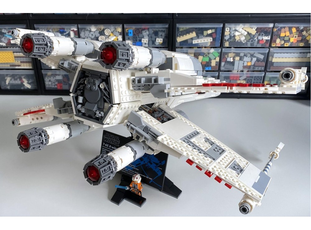 LEGO MOC UCS X-Wing Upgrade (75355 Mod) by Gremder23 | Rebrickable ...