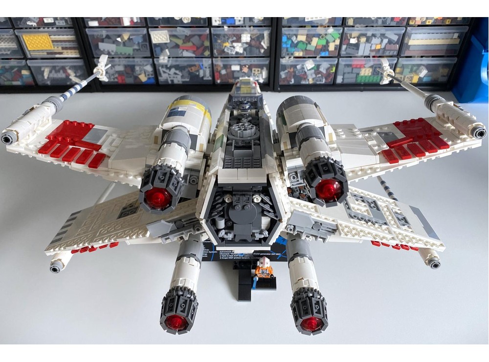 Lego Moc Ucs X Wing Upgrade 75355 Mod By Gremder23 Rebrickable
