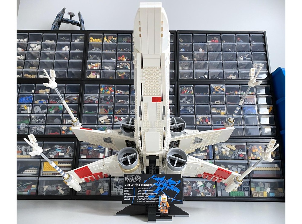 Lego Moc Ucs X Wing Upgrade 75355 Mod By Gremder23 Rebrickable