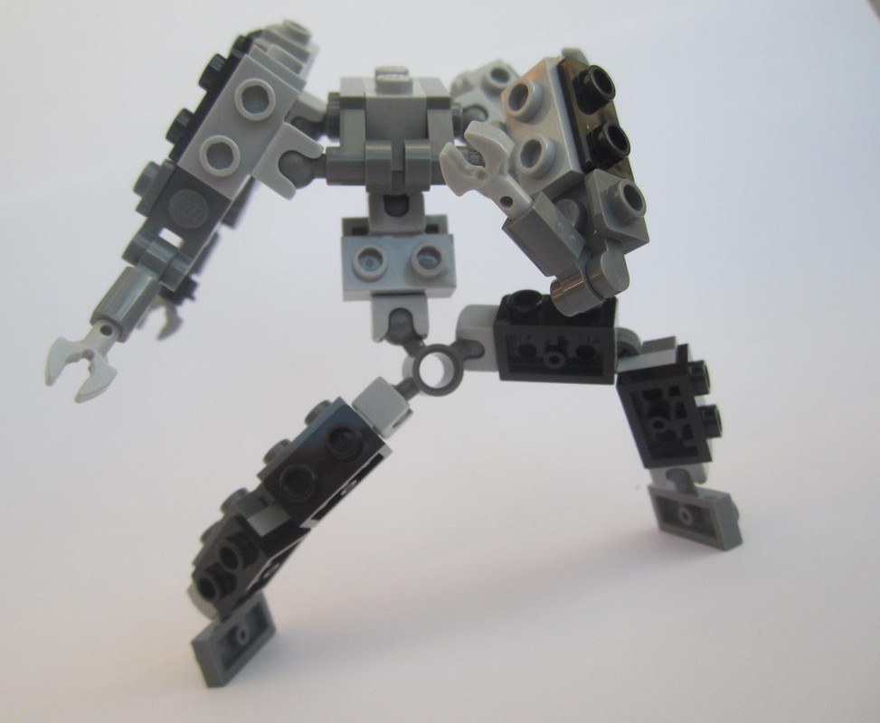 LEGO MOC 4 Armed Mini Mech Frame: Micro Robot by Parzival2045 ...