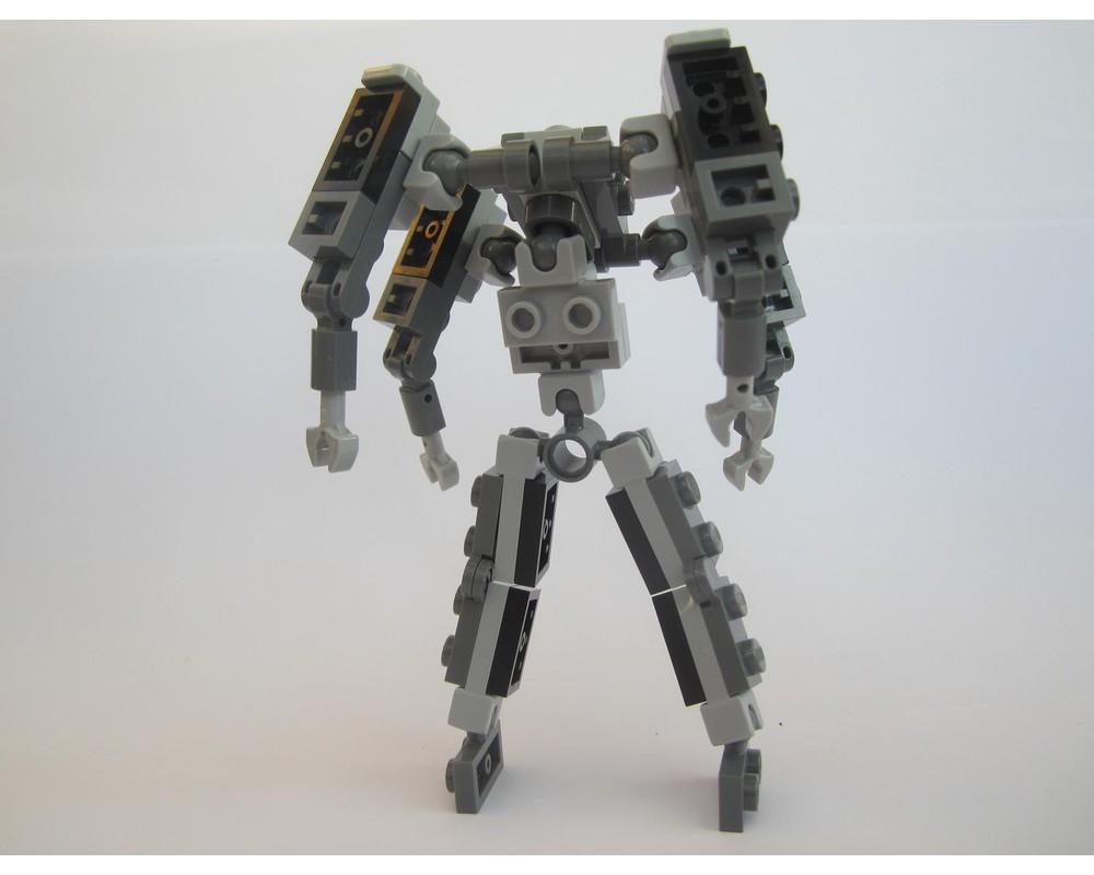 LEGO MOC 4 Armed Mini Mech Frame: Micro Robot by Parzival2045 ...