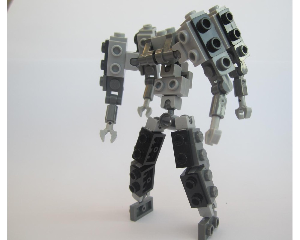 LEGO MOC 4 Armed Mini Mech Frame: Micro Robot by Parzival2045 ...