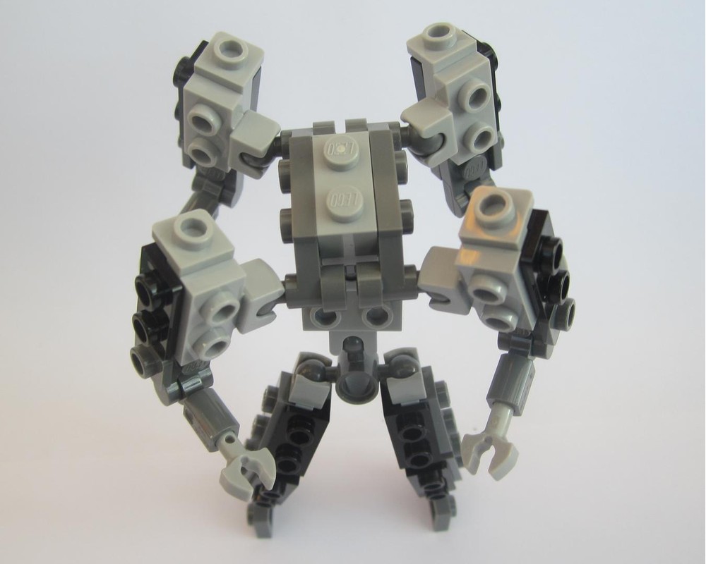 Lego Moc 4 Armed Mini Mech Frame Micro Robot By Parzival2045