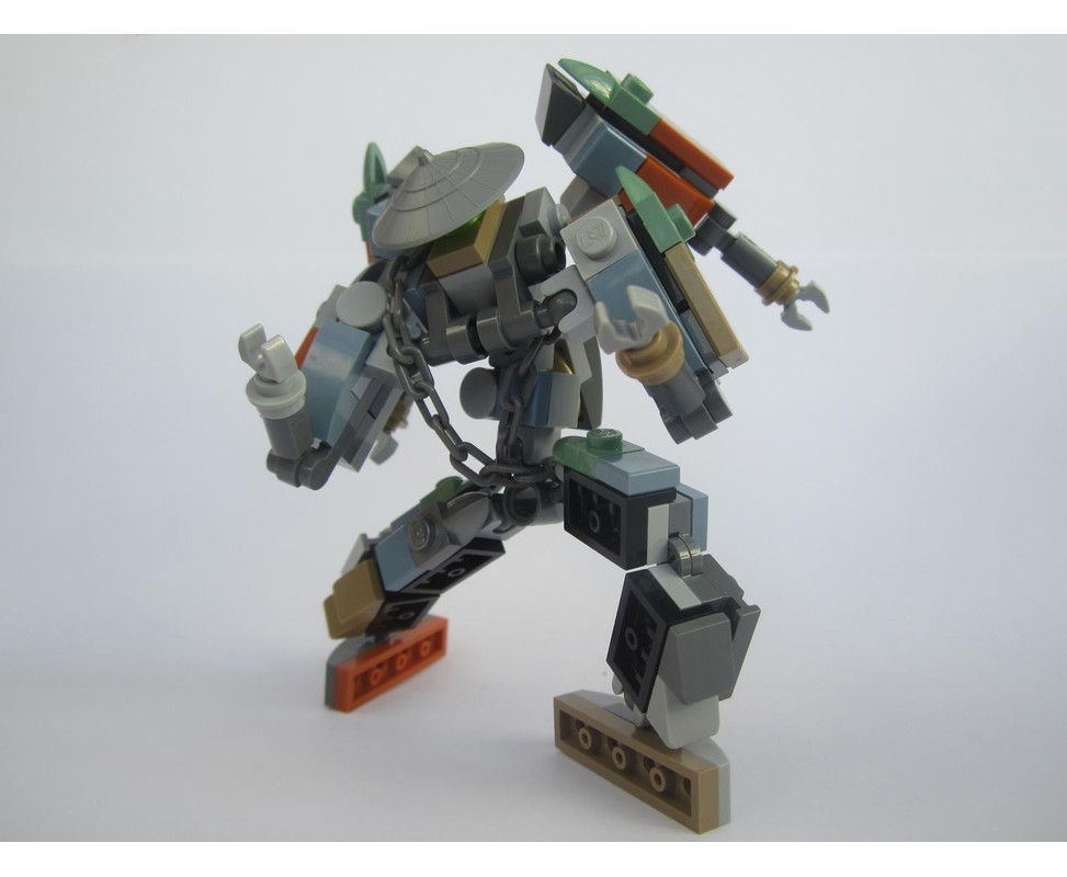 LEGO MOC 4 Armed Mini Mech Frame: Micro Robot by Parzival2045 ...