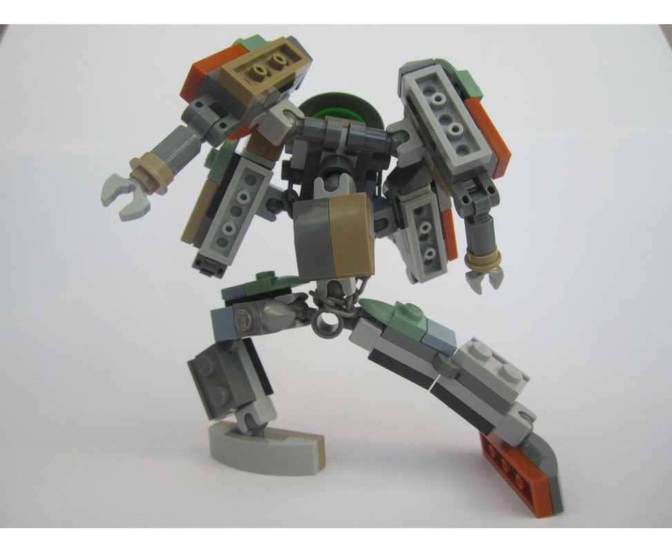 LEGO MOC 4 Armed Mini Mech Frame: Micro Robot by Parzival2045 ...